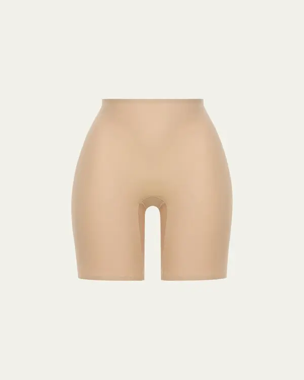 Chantelle Soft Stretch High-rise Mid-thigh Shaping Shorts - Nude