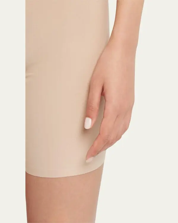 Chantelle Soft Stretch High-rise Mid-thigh Shaping Shorts - Nude