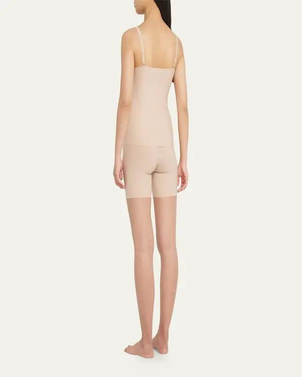 Chantelle Soft Stretch High-rise Mid-thigh Shaping Shorts - Nude