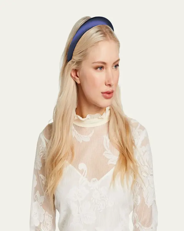 JENNIFER BEHR Tori Headband - Navy
