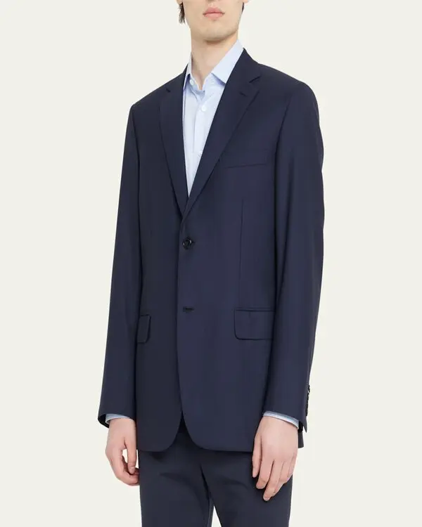 Brioni Ravello Wool Sport Coat - One-color