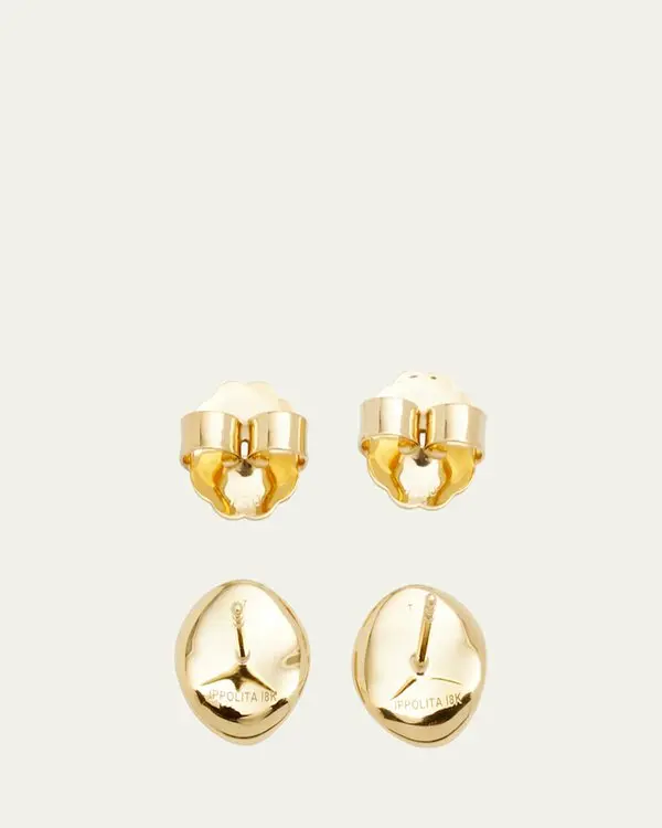 Ippolita Small Flower Stud Earrings In 18k With Diamonds