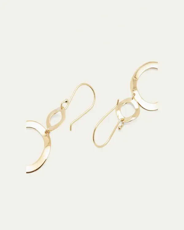 Ippolita Mini Snowman 18k Drop Earrings