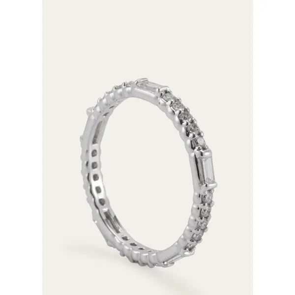 Paul Morelli Pinpoint 18k Gold Baguette Diamond Ring