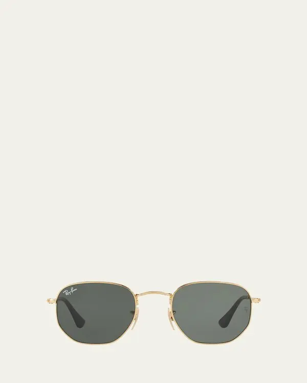 Ray-ban Square Metal Keyhole 54mm Sunglasses - Yellow Multi