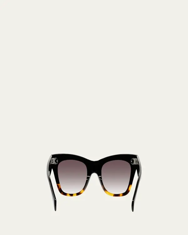 CELINE Brown 50MM Square Cat-Eye Sunglasses CELINE 55MM Square Cat Eye Sunglasses on SALE | Saks OFF 5TH main image 4