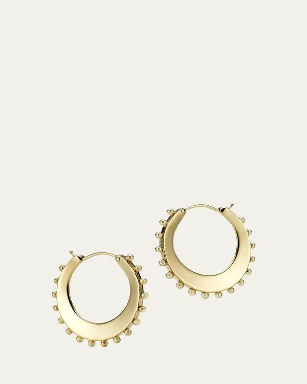 FUTURA JEWELRY Ancient Power Hoop Earrings - Gold