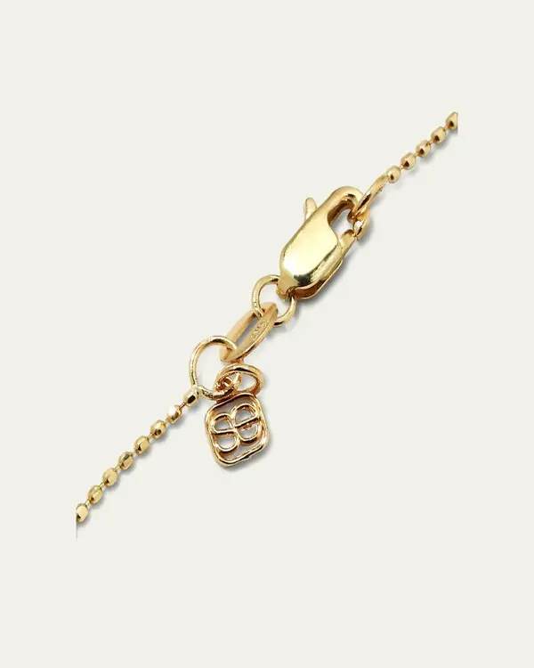 SYDNEY EVAN 14k Diamond And Ruby Hamsa Pendant Necklace