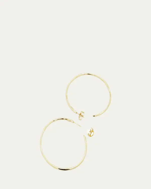Ippolita 18k Large Squiggle Hoop Earrings