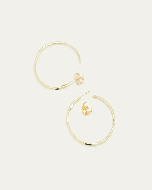 Ippolita 18k Large Faceted Hoop Earrings