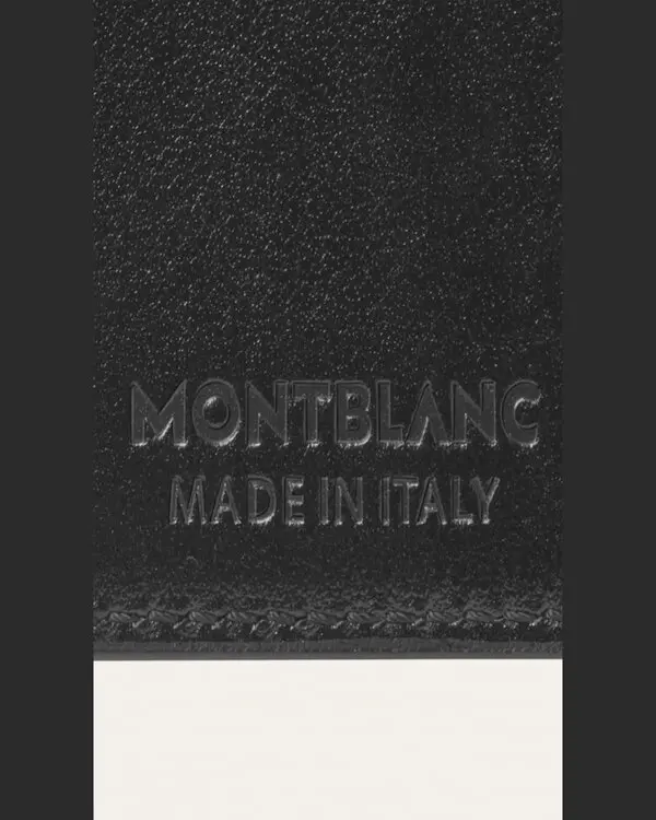 Montblanc Meisterstuck Leather Card Holder - Black