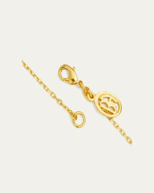 BEN-AMUN 24k Electroplated Necklace With Heart Locket