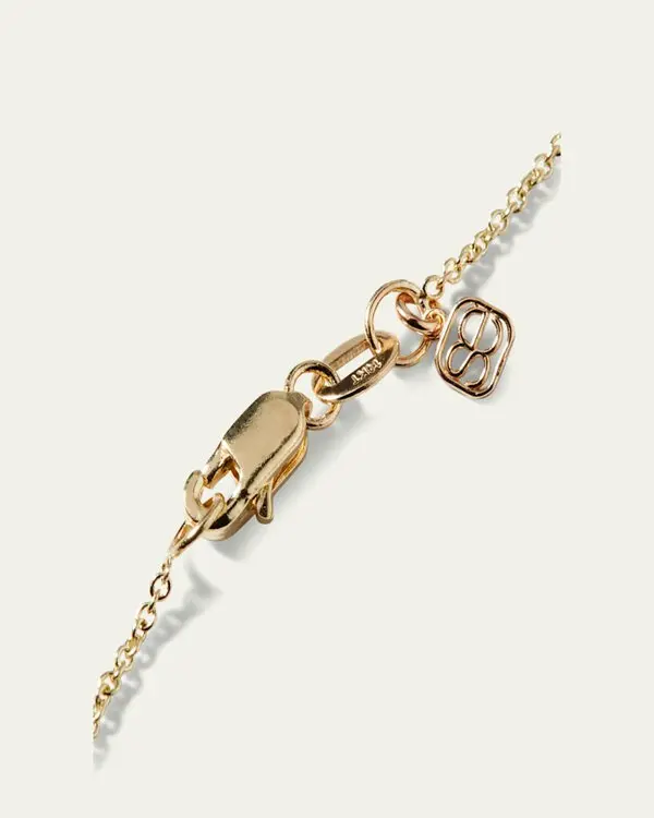 SYDNEY EVAN Small Diamond Evil Eye Bracelet - Sapphire