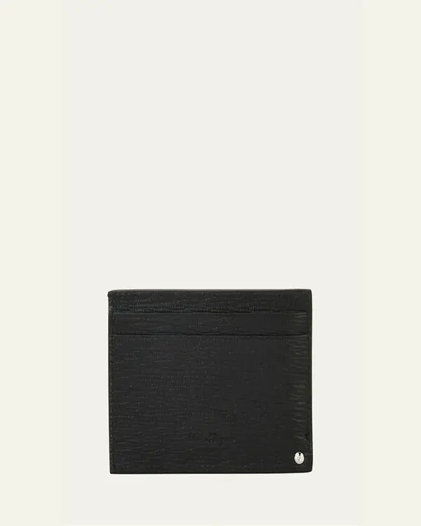 FERRAGAMO Revival Gancini Leather Card Case With Flip-out Id Window, /red