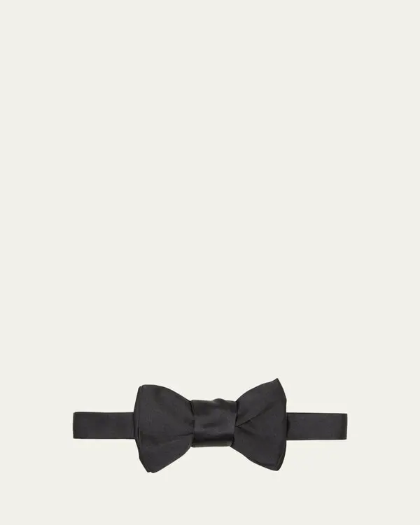 Charvet Silk Bow Tie - Black
