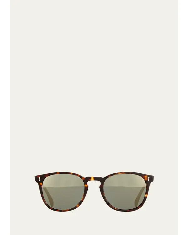 Oliver Spencer Finley Universal-fit Photochromic Sunglasses - Tortoise