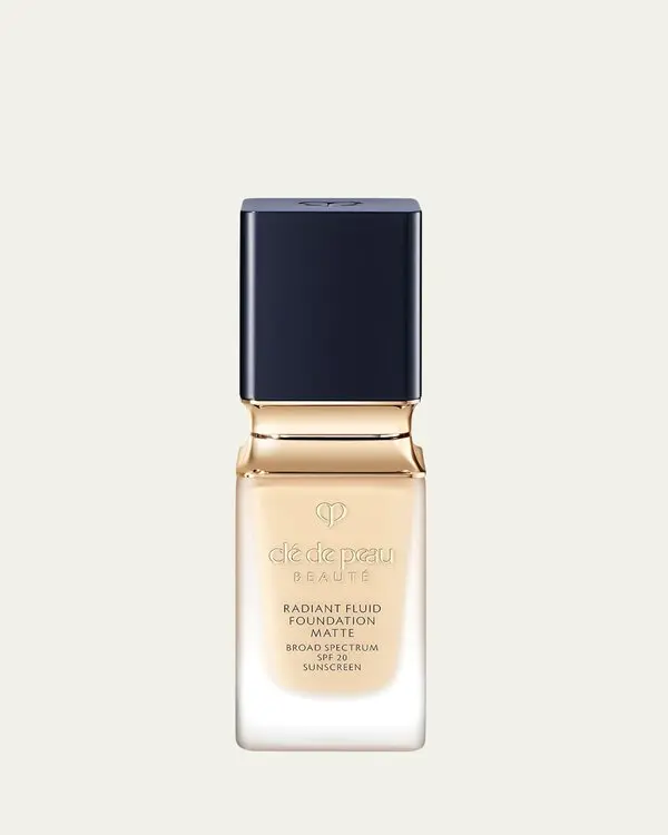 CLE DE PEAU BEAUTE Radiant Fluid Foundation Matte Spf 20, 1.1 Oz - Bf10 Light Buff