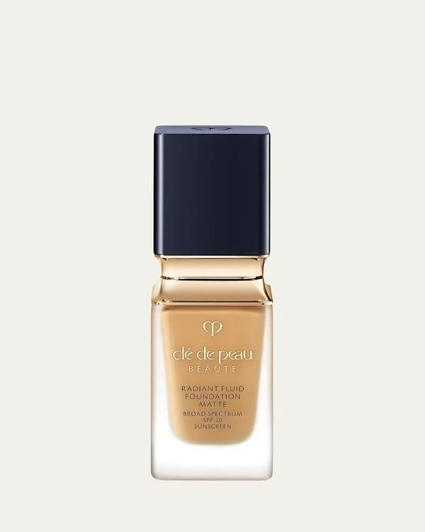 CLE DE PEAU BEAUTE Radiant Fluid Foundation Matte Spf 20, 1.1 Oz - Bf60 Deep Tan Buf