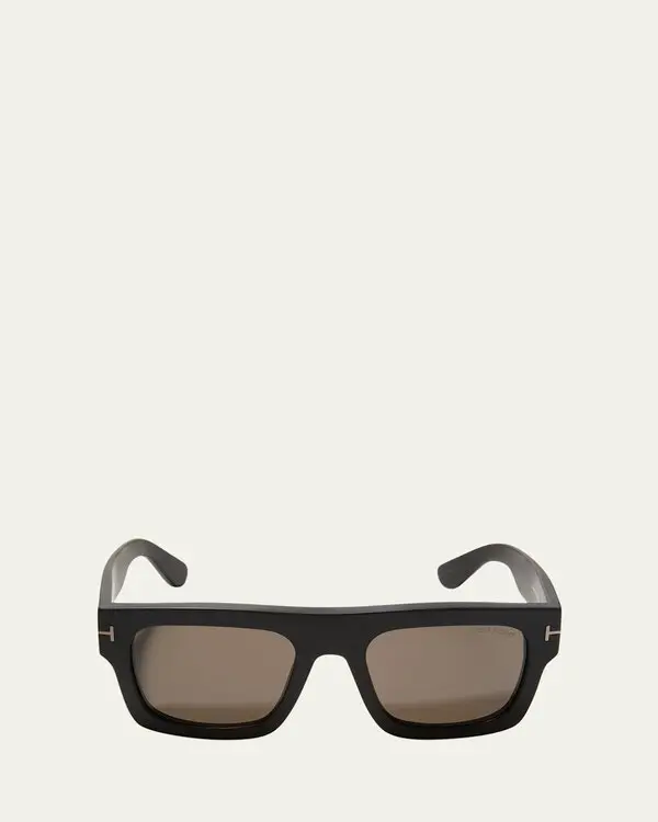 TOM FORD Fausto Square Sunglasses - Matte Black