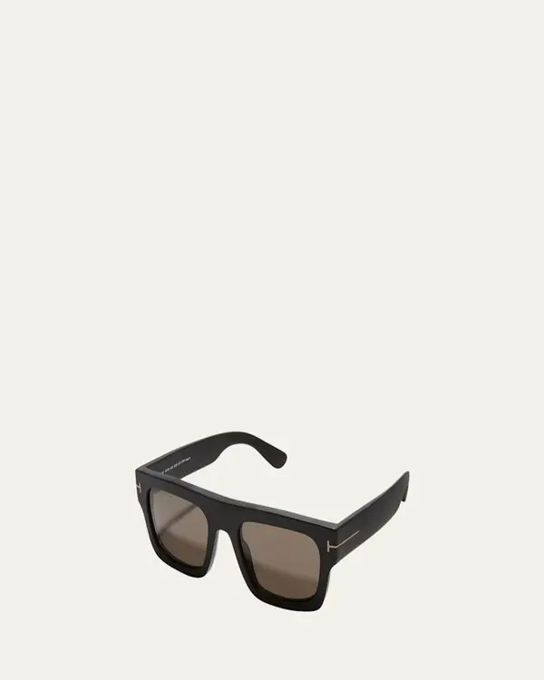 TOM FORD Fausto Square Sunglasses - Matte Black
