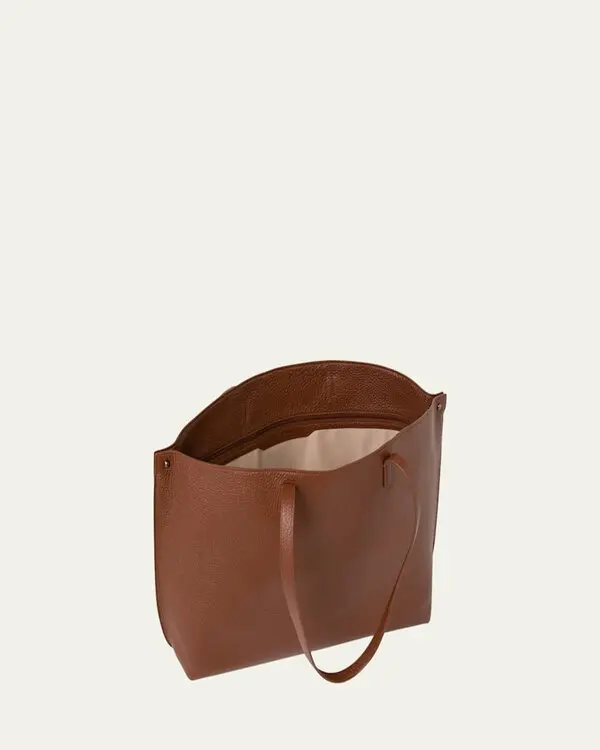 Akris Ai Cervo Medium Shoulder Tote Bag - Caramel