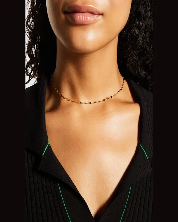 Lana Jewelry 14k Mega Gloss Blake Chain Choker - Gold