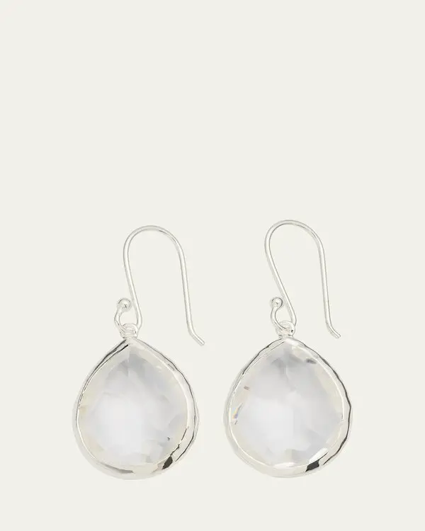 Ippolita Wonderland Teardrop Earrings - Clear Quartz