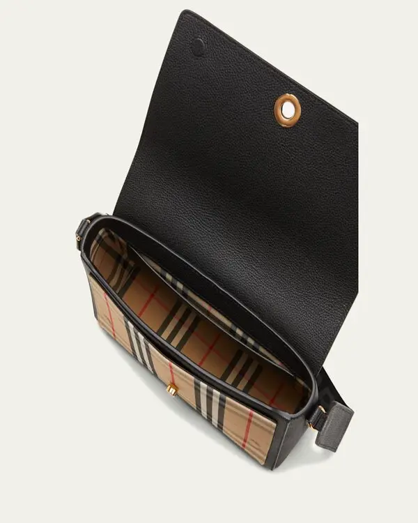 Burberry Medium Leather Crossbody Bag