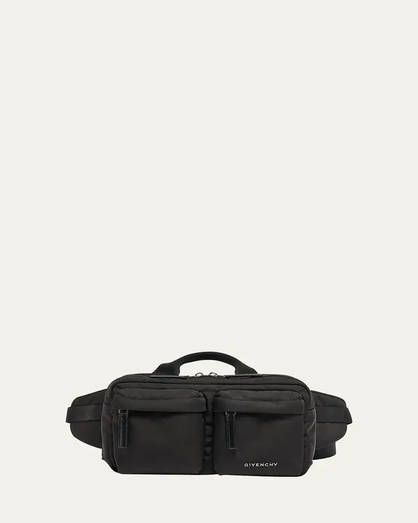 Givenchy Essential U Nylon Belt Bag - Black
