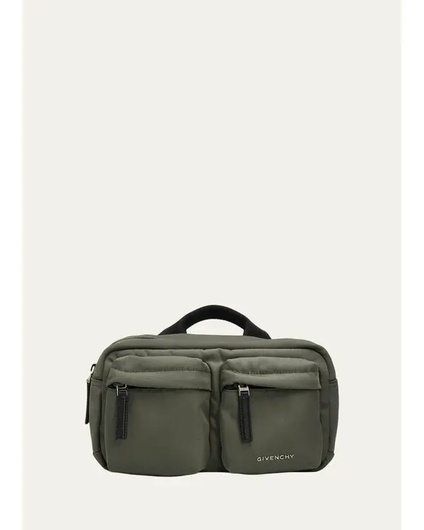 Givenchy Essential U Nylon Belt Bag - Salvia