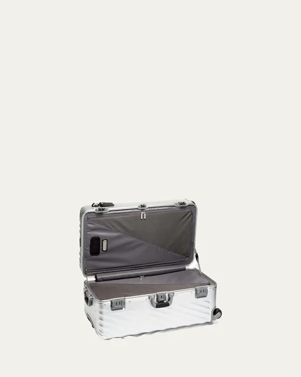Tumi Rolling Trunk Luggage - Silver