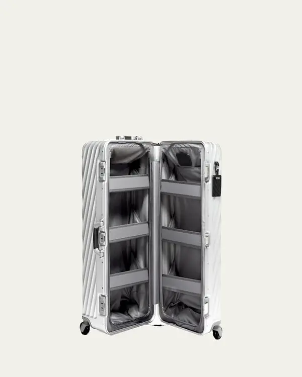 Tumi Rolling Trunk Luggage - Silver