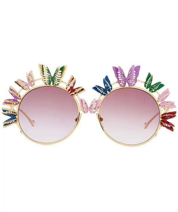 Anna-Karin Karlsson The Butterfly Round Sunglasses