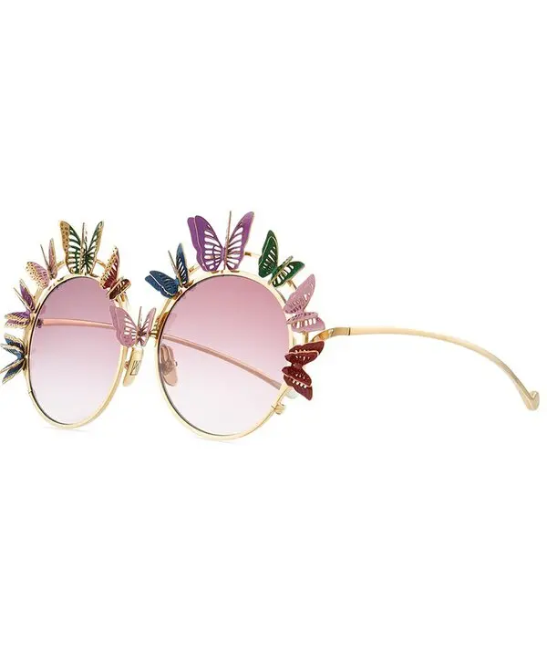Anna-Karin Karlsson The Butterfly Round Sunglasses