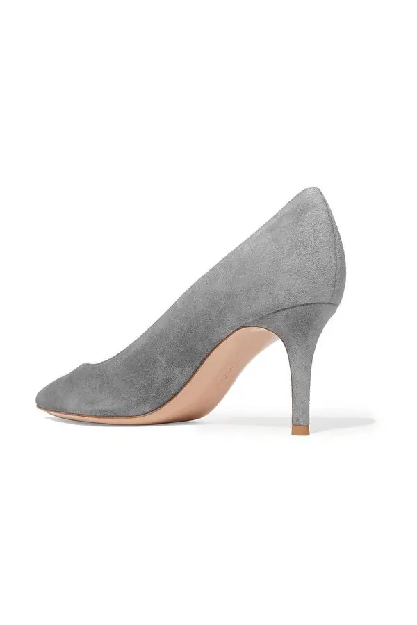 GIANVITO ROSSI 70 Suede Pumps