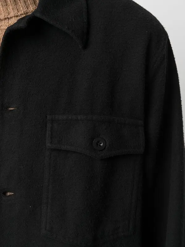 Our Legacy Button-up Overshirt - Black