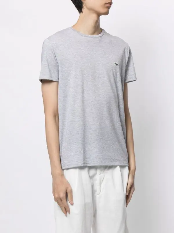 Lacoste Logo-patch T-shirt - Grey