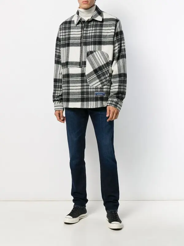 FRAME Mid-rise Straight-leg Jeans - Blue