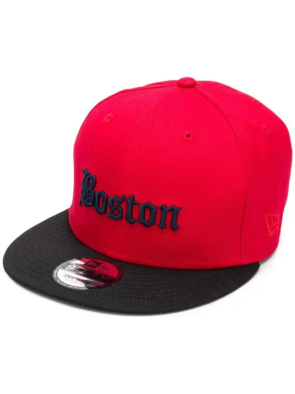 COUNTY OF MILAN Boston Baseball Cap - Red