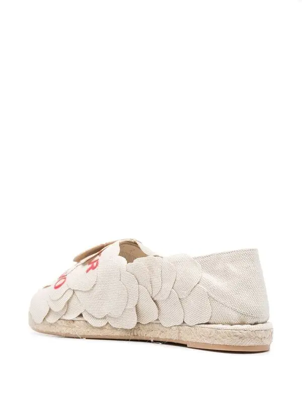 Valentino Garavani Atelier 03 Rose Edition Espadrilles - Neutrals
