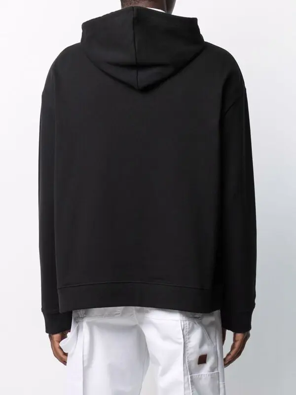 Raf Simons Patch-detail Cotton Hoodie