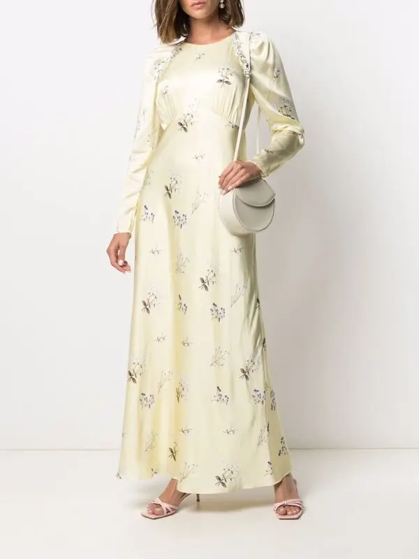 70s maxi dresses Vintage Baby Blue 70s Maxi Dress – ChicCityVintage