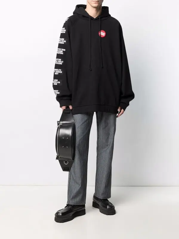 Raf Simons Oversized Patch-embellished Hoodie
