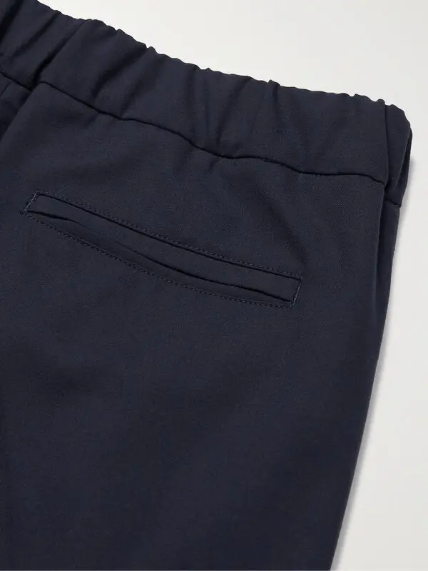 Loro Piana Leisure City Stretch Virgin Wool Trousers