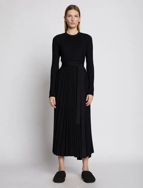 open lace back dress Proenza Schouler Women's Irma Draped Jersey Maxi Dress - Yellow
