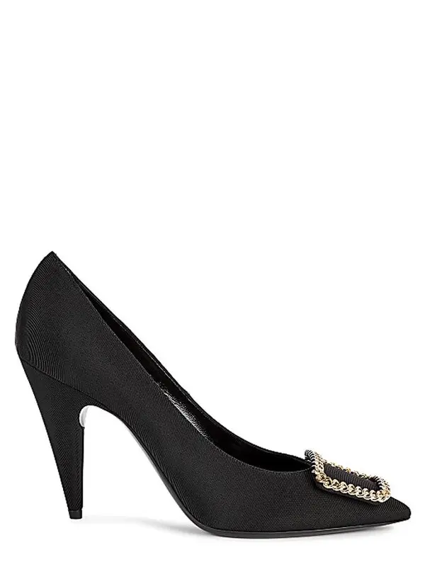 Saint Laurent St Suplice 95 Grosgrain Pumps