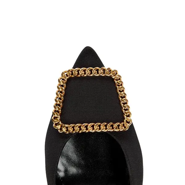 Saint Laurent St Suplice 95 Grosgrain Pumps