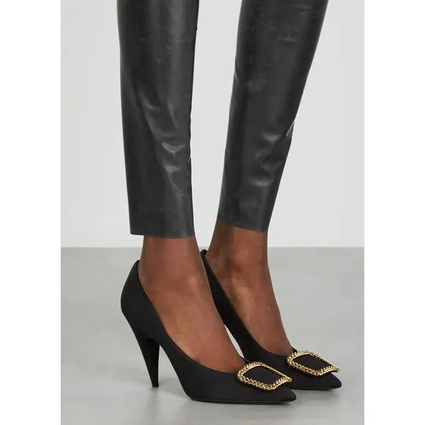 Saint Laurent St Suplice 95 Grosgrain Pumps