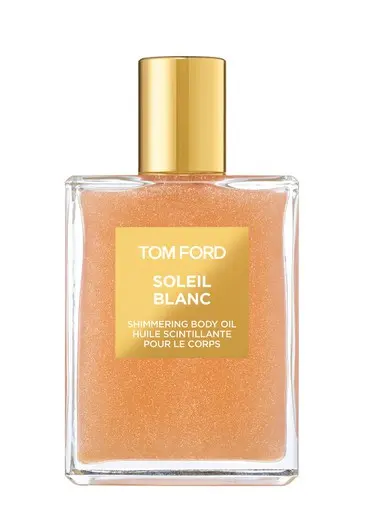 TOM FORD Soleil Shimmering Body Oil, Skincare, Luxurious Glow Travel-friendly, Sun-kissed Radiance - Blanc