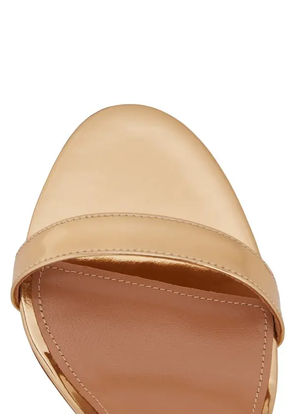 AQUAZZURA So Nude 105 Leather Sandals